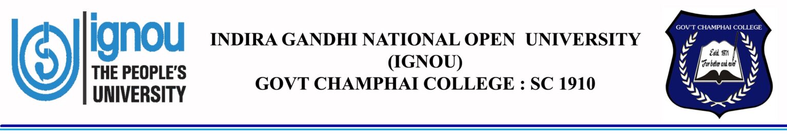 IGNOU – Govt. Champhai College